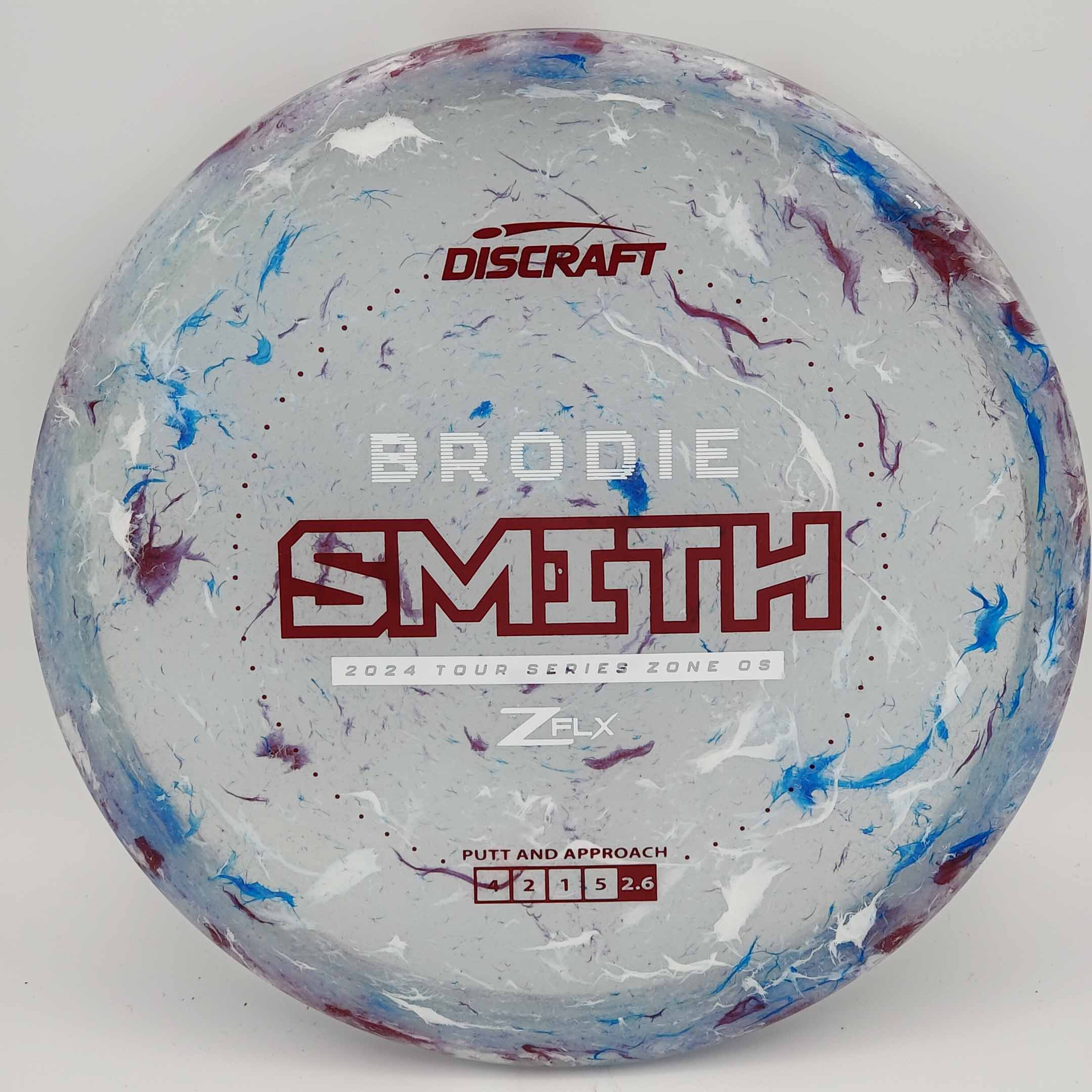 Discraft Zone OS - Jawbreaker Z FLX 2024 Tour Series Brodie Smith